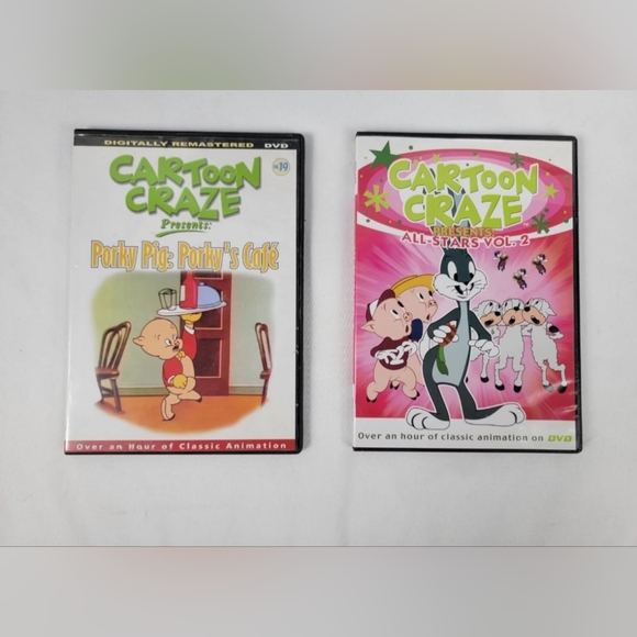 Media | 2 Dvd Cartoon Craze Presents Allstars Volumes 2 And 19 Bugs ...